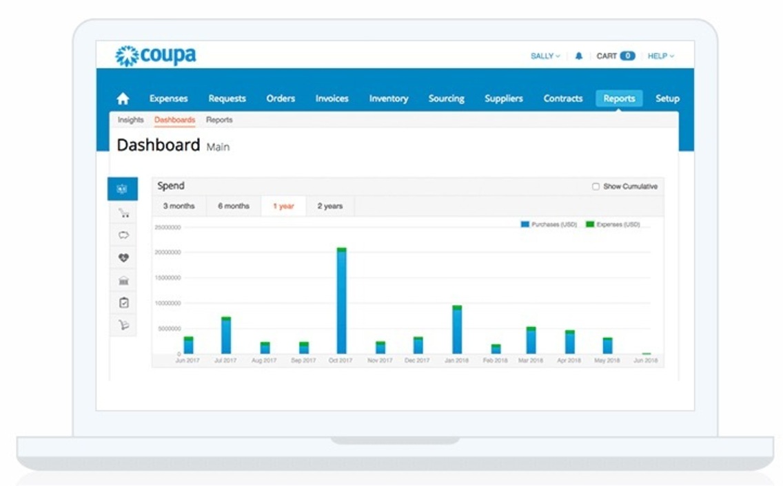 Coupa Expense Managementの特徴・料金・評判 | プロキュア - 法人向けSaaS・ITサービスの比較・検索サイト