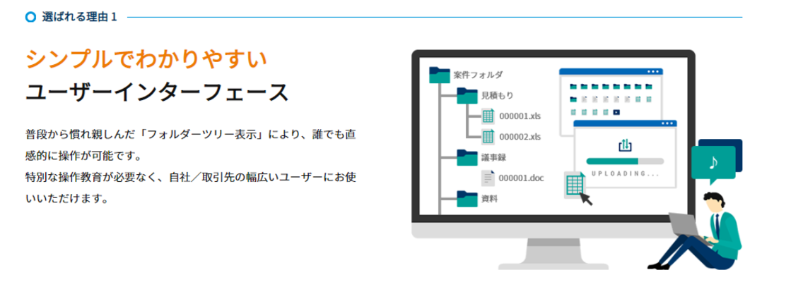 大容量ファイル転送システム「eTransporter」＆ファイル共有システム「eTraCOLLABO」（オンラインストレージ）の特徴・料金・評判 | プロキュア - 法人向けSaaS・IT ...